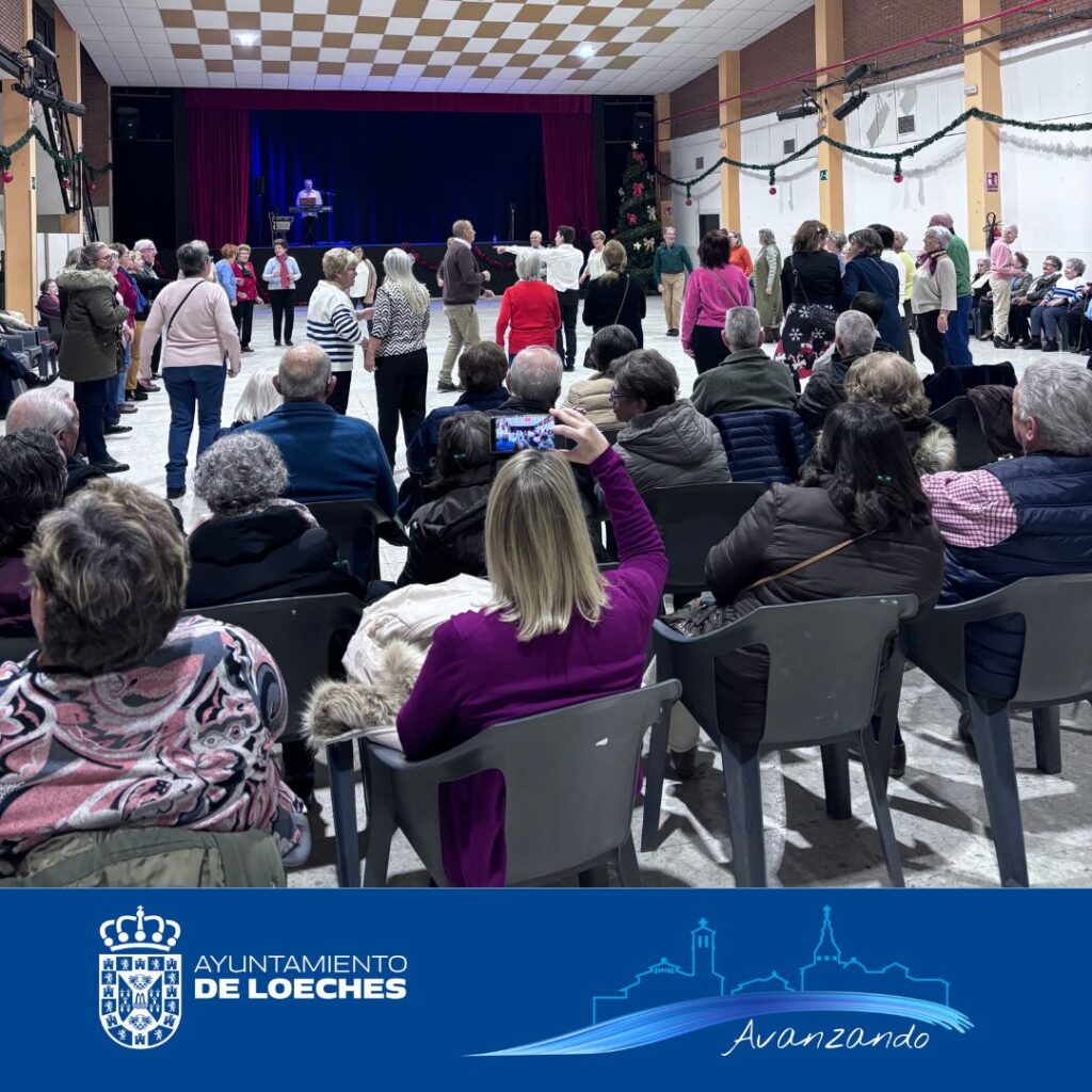 ¡FIESTA DE NAVIDAD! DEL CENTRO DE MAYORES - Ayuntamiento de Loeches
